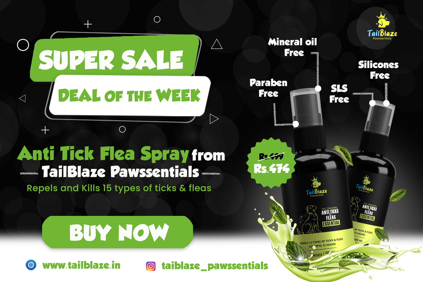 TailBlaze - 100% Organic and Raw Dog Food